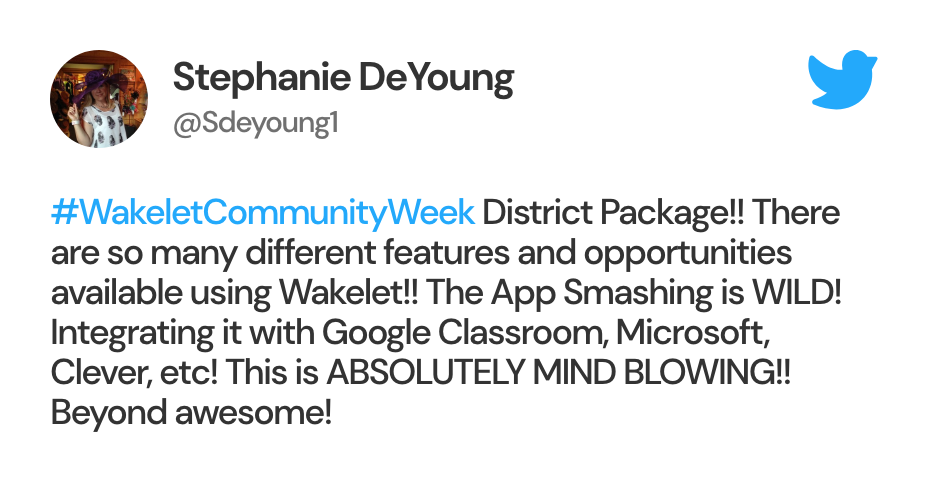 Wakelet for School Districts